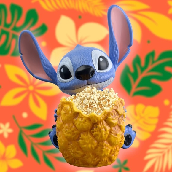 Disney | Other | Lilo Stitch Pineapple Popcorn Bucket | Poshmark